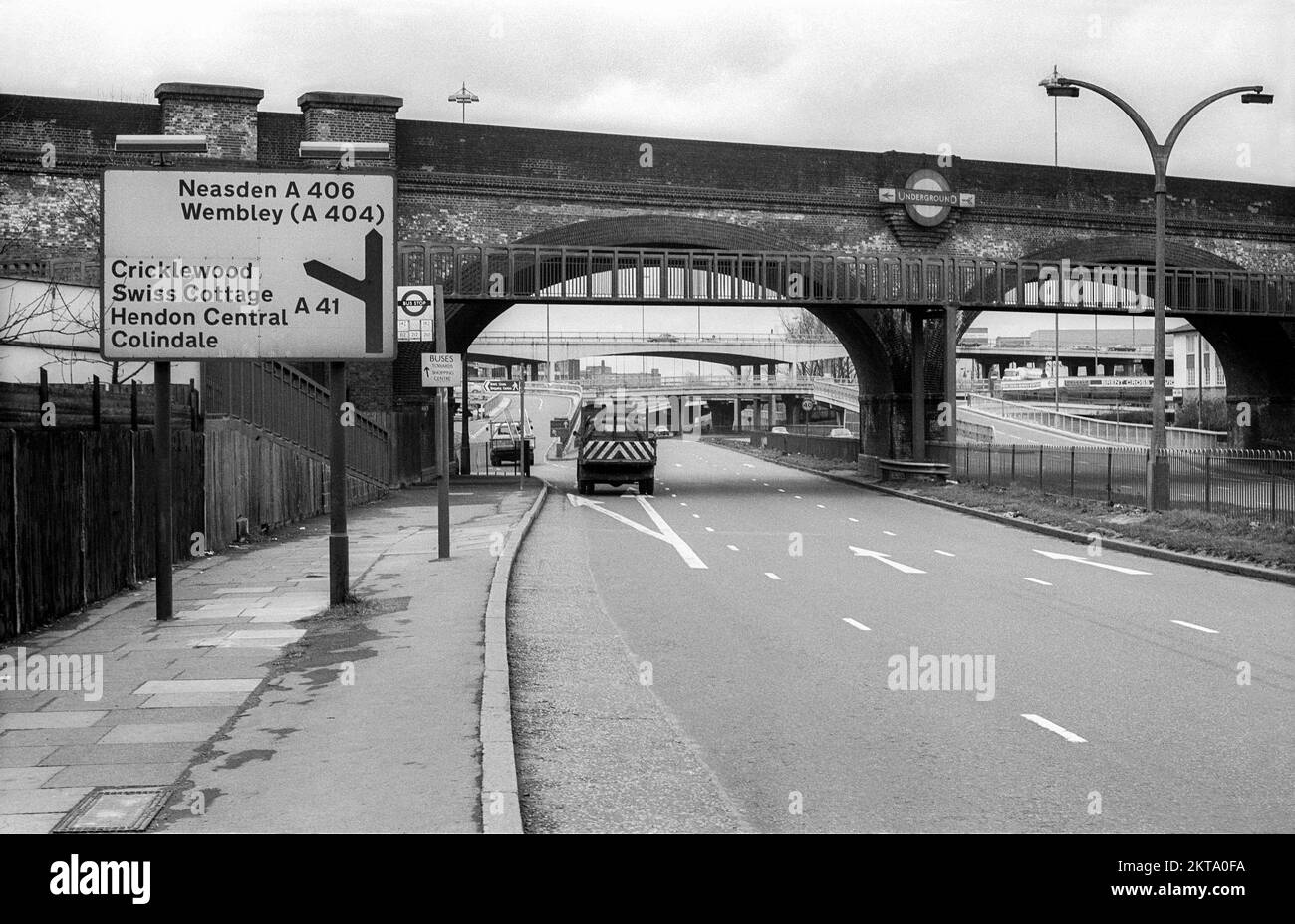 Route circulaire nord en 1976 Banque de photographies et d’images à ...
