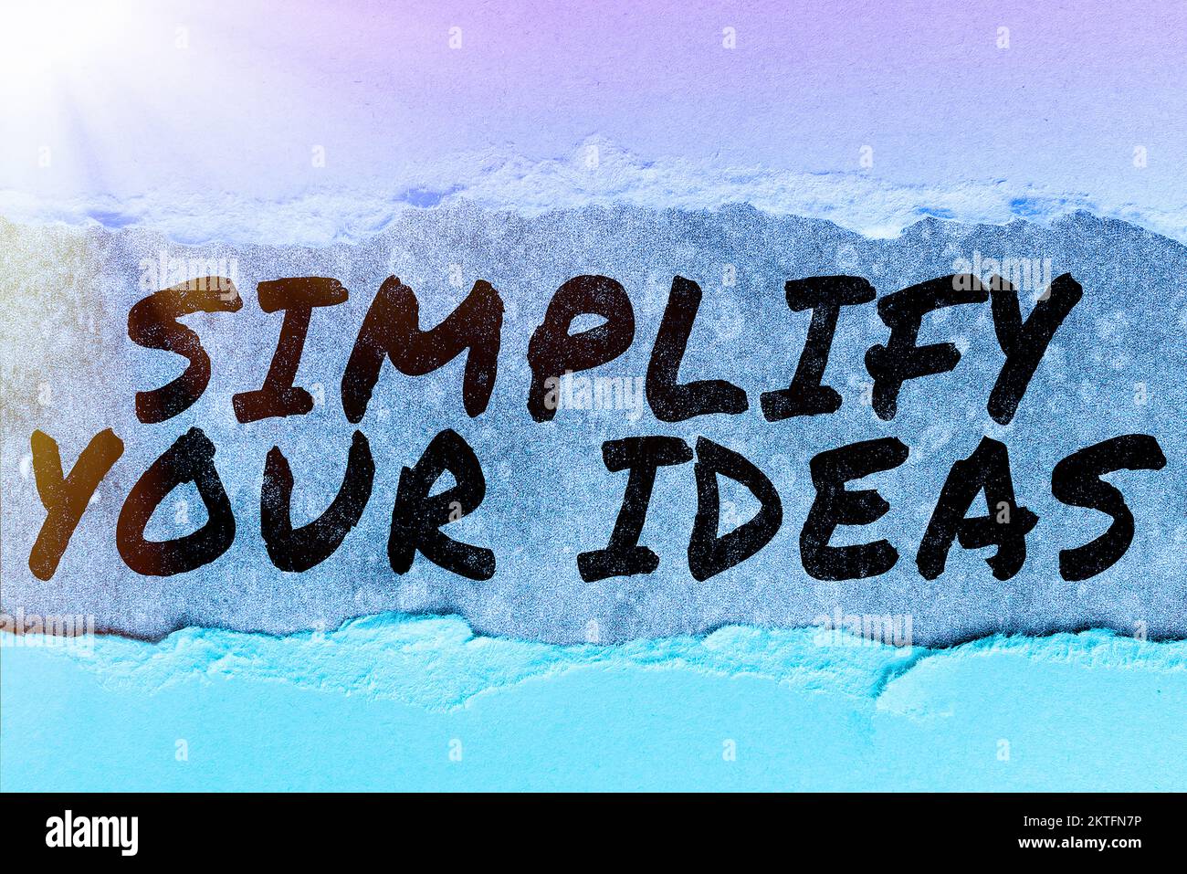 Écriture manuscrite simplifie vos idées, Business Showcase Make simple ... Écriture manuscrite simplifie vos idées, Business Showcase Make simple ...