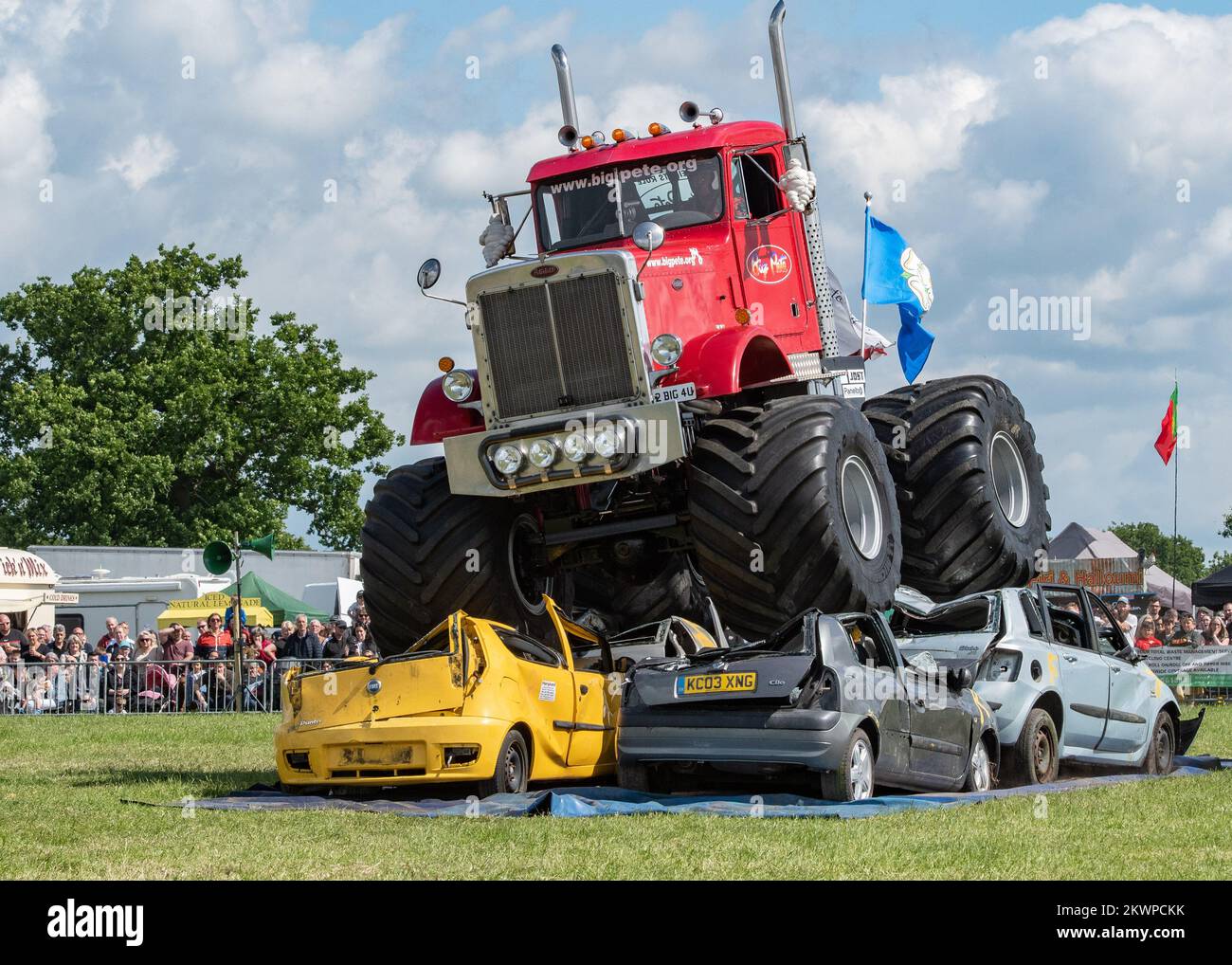 Monster truck grim reaper Banque de photographies et d’images à haute ...