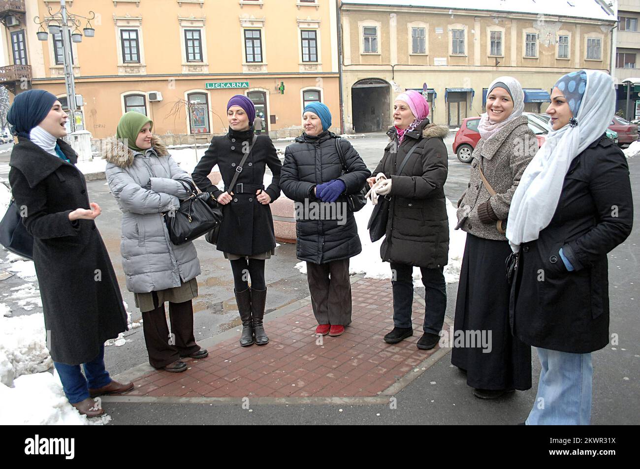 01.02.2014., Croatie, Sisak - pour la première fois dans la ville, le ...