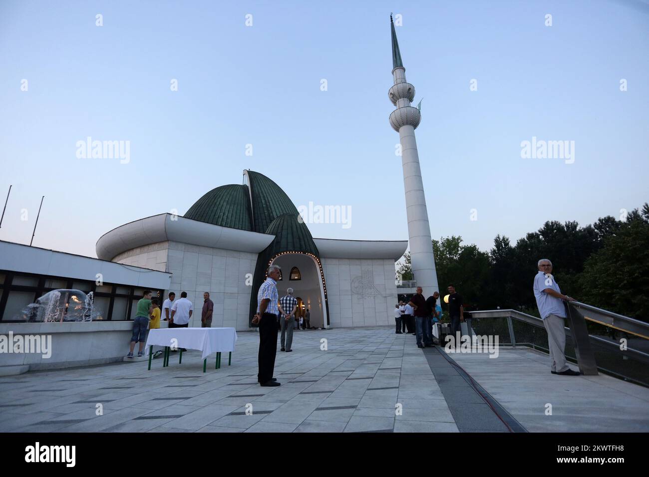 Islamic center zagreb croatia mosque Banque de photographies et d ...