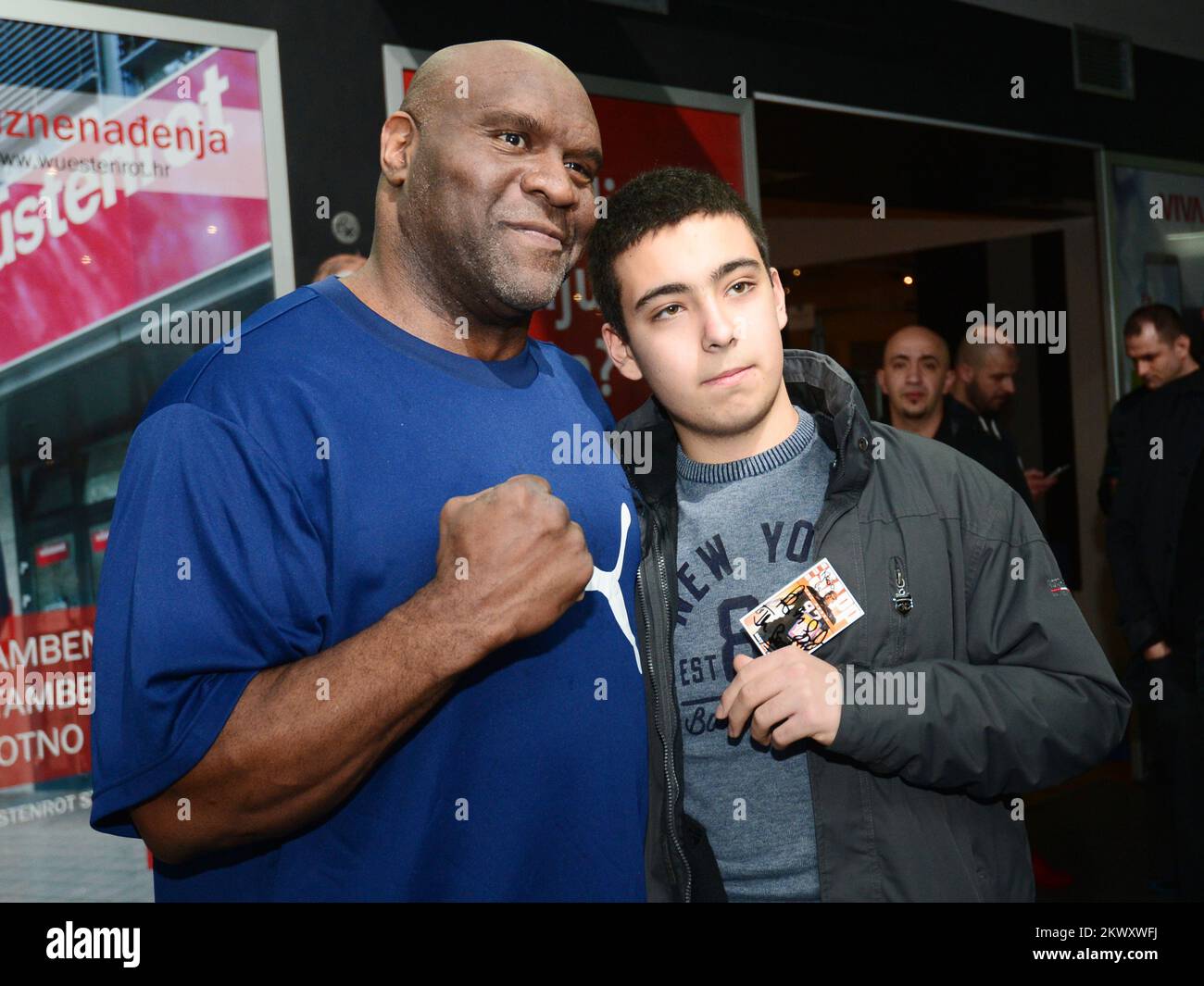 21.01.2017., Kutija sibica, Zagreb, Croatie - Robert Malcolm 'Bob' Sapp ...