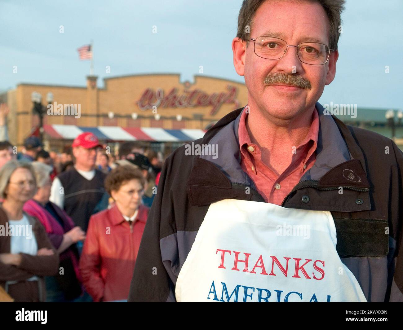 Tempêtes et inondations graves, East Grand Forks, MN, 20 avril 2007 Ron ...