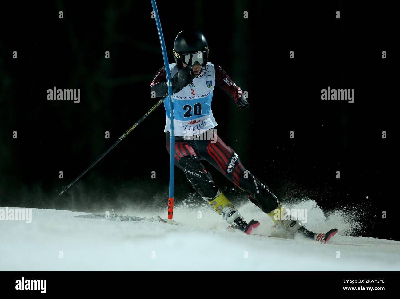 16.02.2017., Sljeme, Zagreb, Croatie - 2017 IPC Alpine ski Europa Cup ...