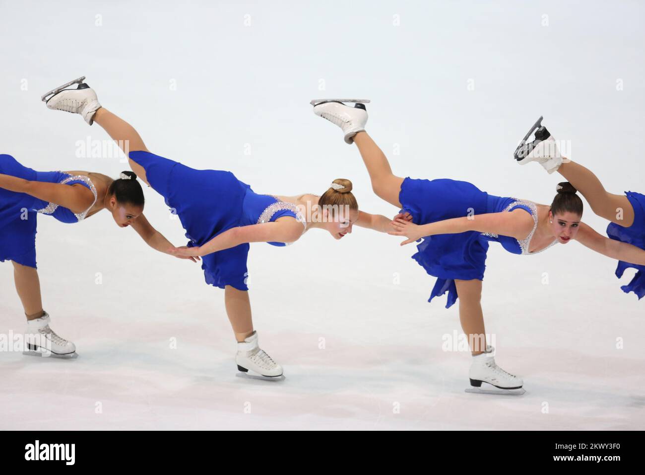 Trophã©e des flocons de neige zagreb Banque de photographies et d ...