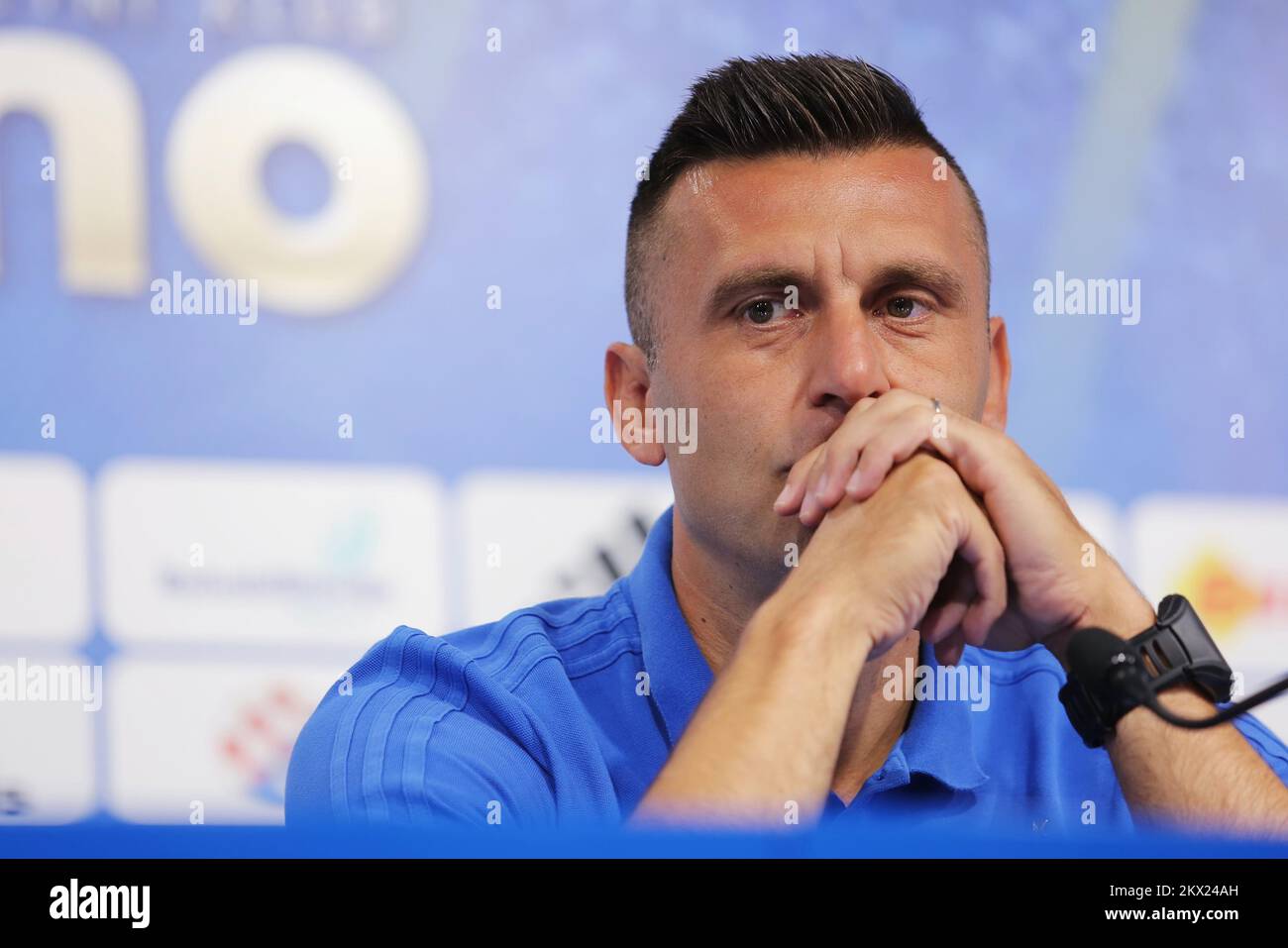 16.08.2017., Zagreb, Croatie - Mario Cvitanovic, entraîneur de Dinamo ...