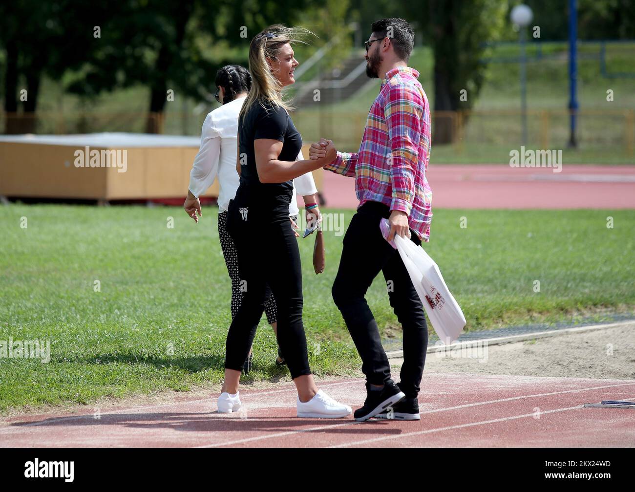 17.08.2017., Croatie, Zagreb, SRC Mladost - Conférence de presse du ...