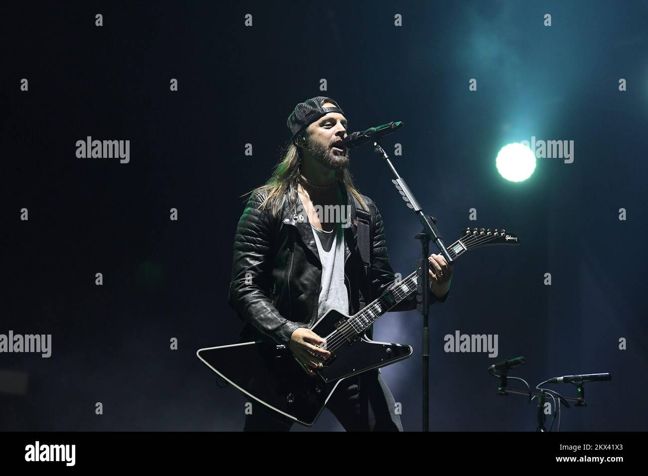 Rio de Janeiro,2 septembre 2022.chanteur et guitariste Matt Tuck du ...
