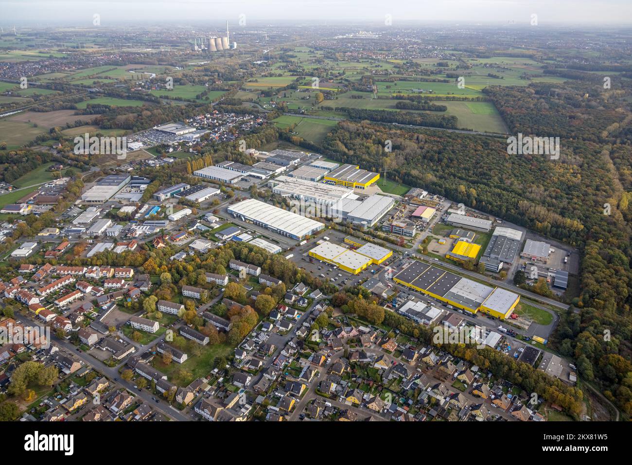 Parc industriel industriestrasse Banque de photographies et d’images à ...