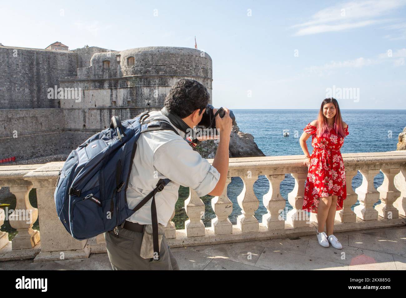 01.09.2018. Dubrovnik - Yuri Cortez, photographe d'Angence France ...