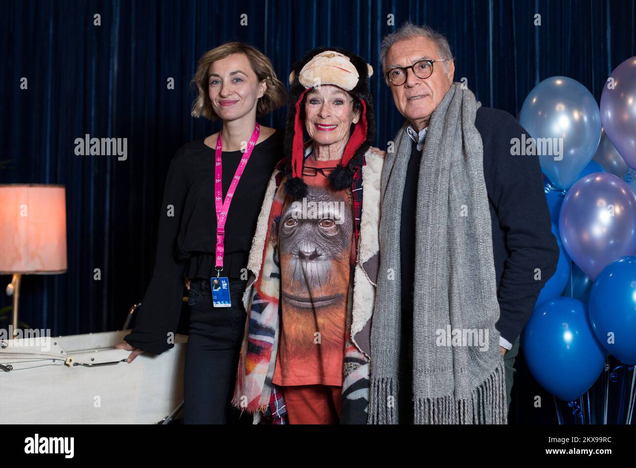 Geraldine chaplin and patricio castilla Banque de photographies et d ...