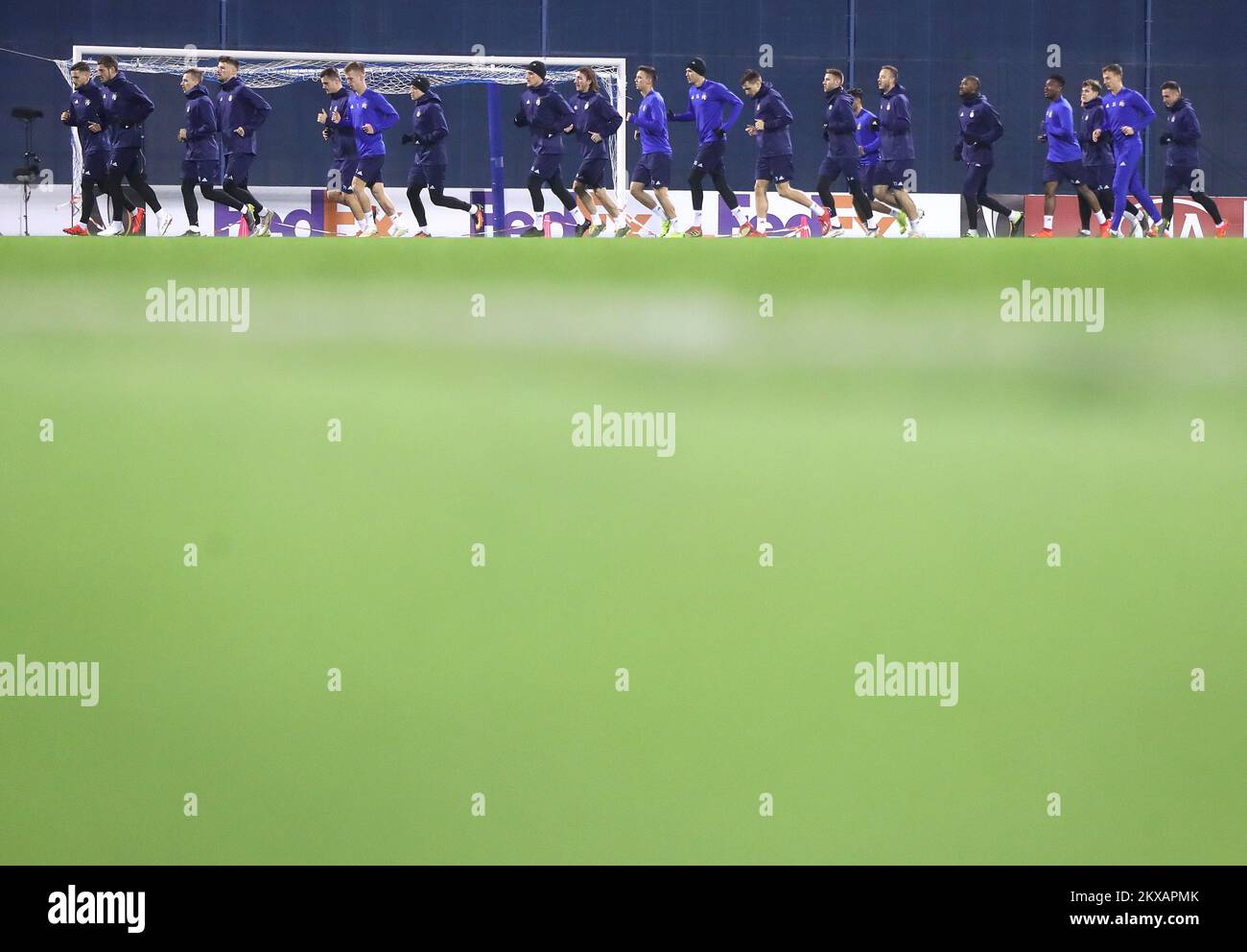 20.02.2019., Croatie, Zagreb, Maksimir Stadium - formation du GNK ...