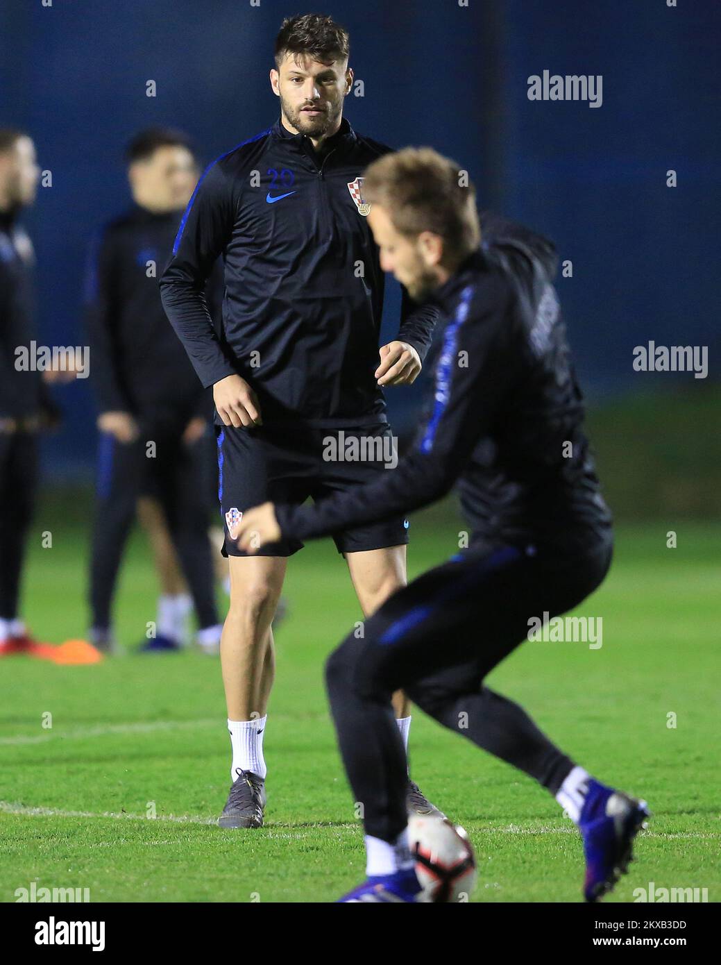 19.03.2019. , Zagreb - sur le stade Hitrec Kacian, l'équipe nationale ...