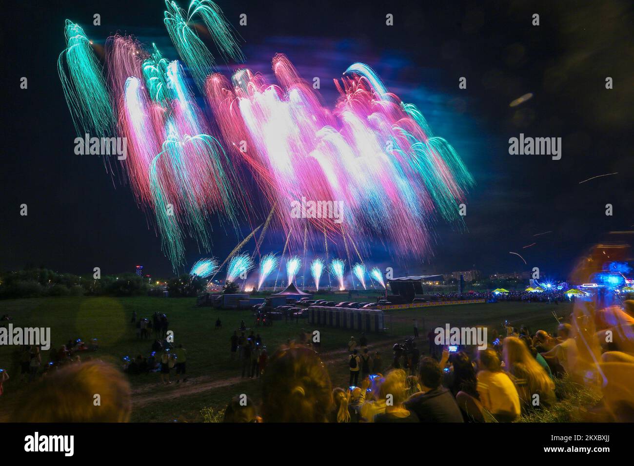 19.06.2019., Zagreb, Croatie - 9th le Festival international des feux d ...