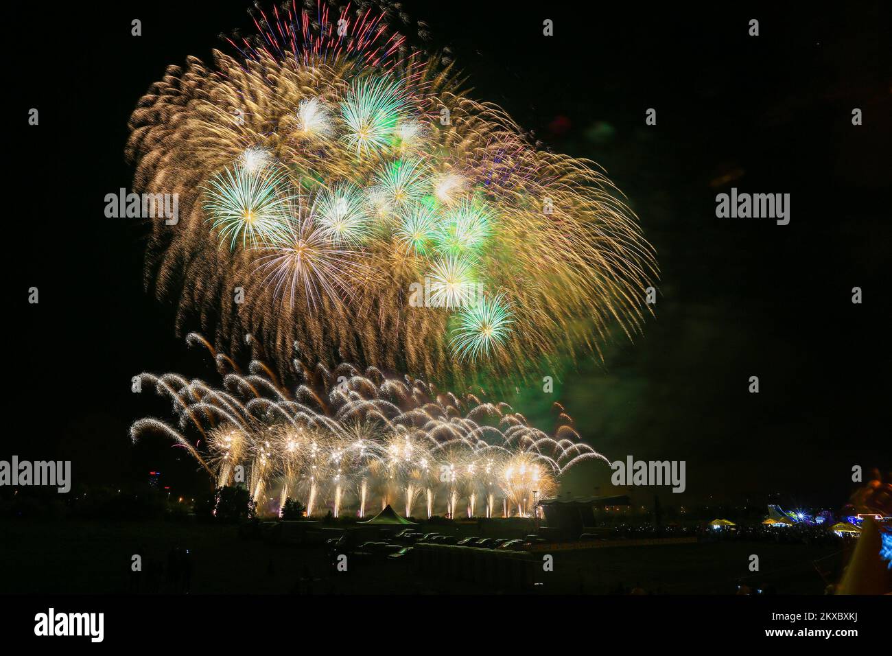 Festival feux d'artifice zagreb Banque de photographies et d’images à ...