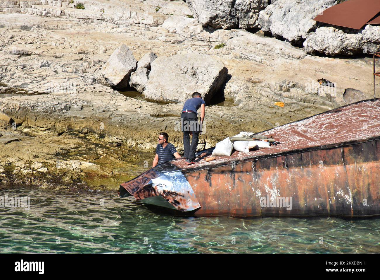 11.10.2019., Pula, Croatie - pour le tournage d'un film de guerre ...