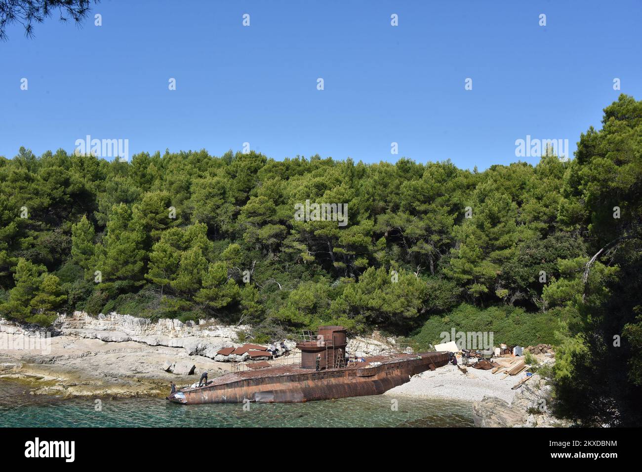 11.10.2019., Pula, Croatie - pour le tournage d'un film de guerre ...