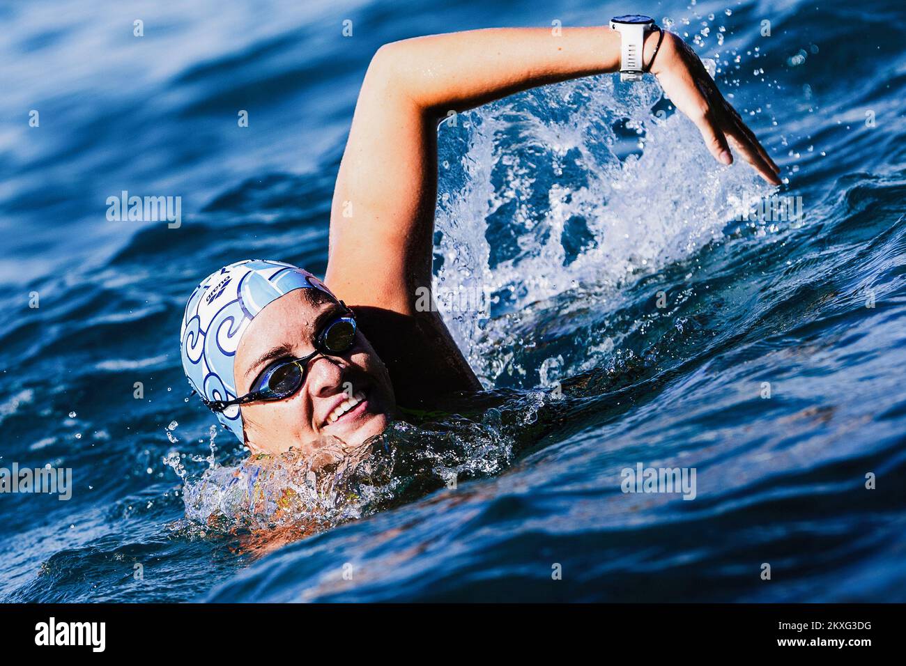 26.05.2020., Split, Croatie - Dina Levacic, nageuse croate longue ...