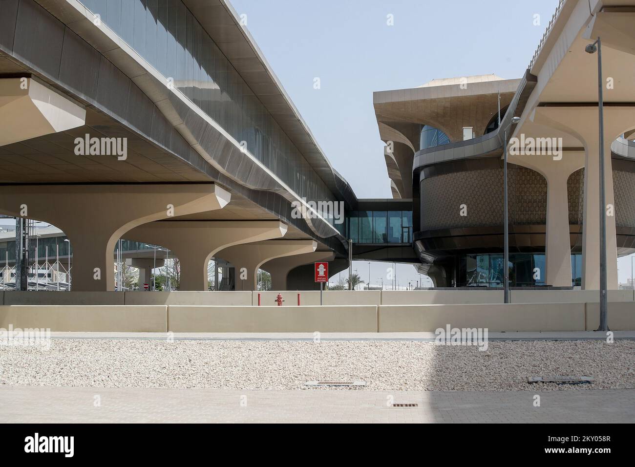 Photo de 300 kilomètres de métro Doha dessert la grande région de Doha ...