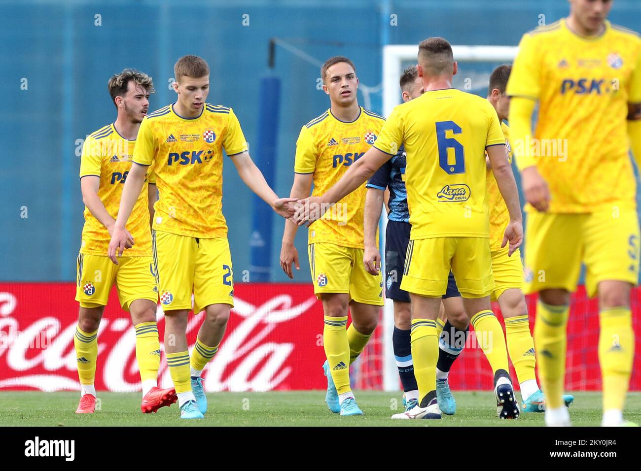 Gabriel Rukavina, Marko Novak Stanko et Robert Lee Burton de Dinamo ...