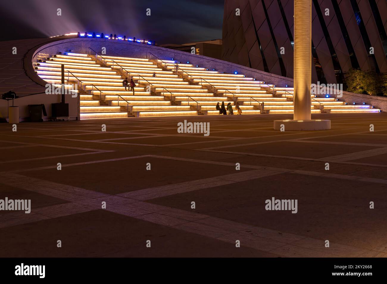 Lusail Plaza 4 tour. Al Saad Tower Lusail boulevard nouvellement ...