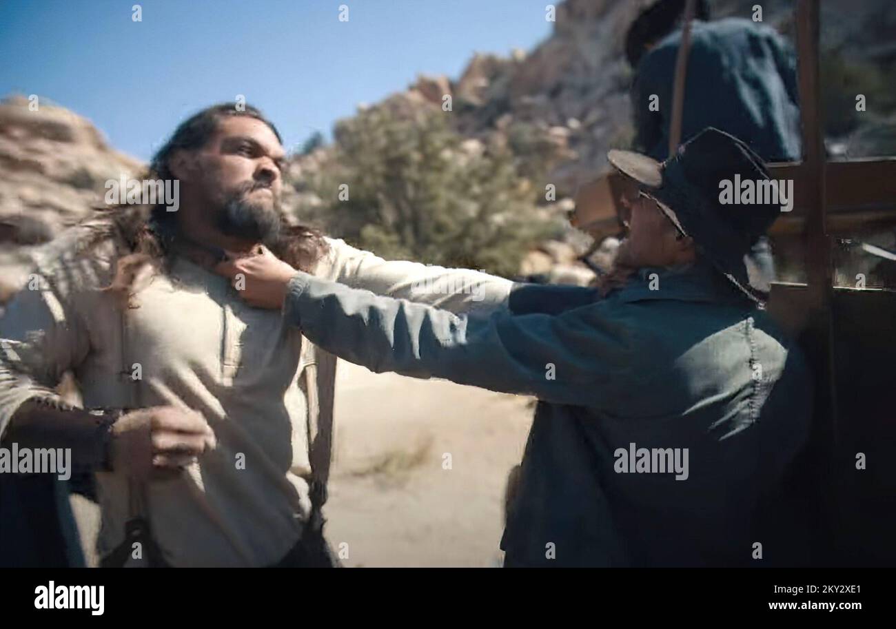LA DERNIÈRE CHASSE À L'HOMME, de gauche à droite : Jason Momoa, Charlie ...