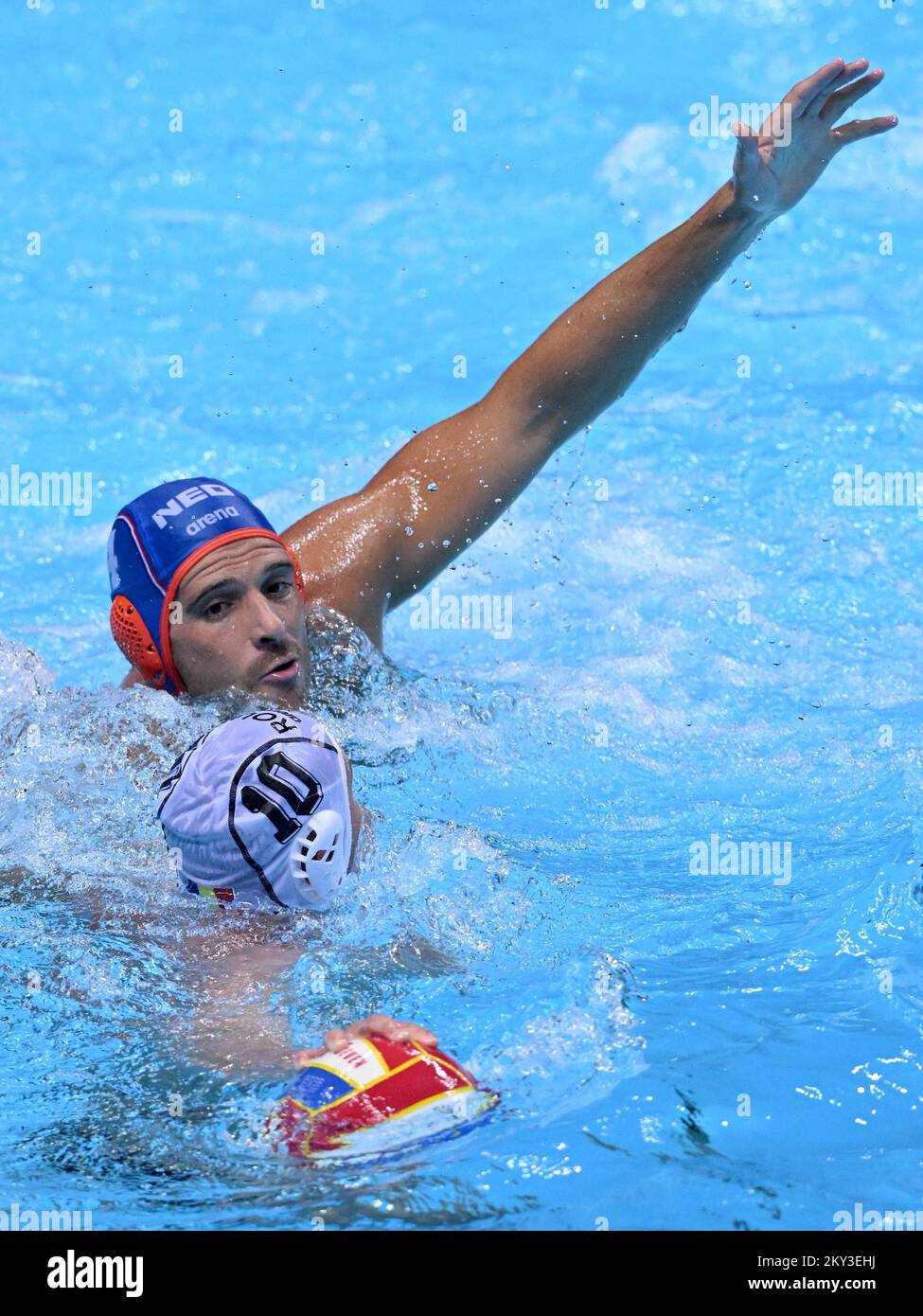 SPLIT, CROATIE - SEPTEMBRE 02: Lucas Gielen des pays-Bas et Vlad-Luca ...