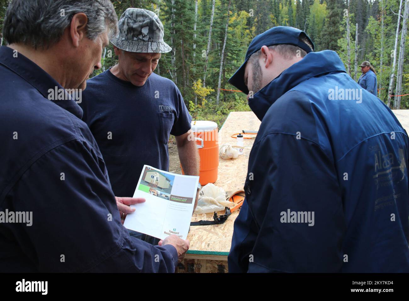 Circle, AK, 4 septembre 2013 Harold Miller, des Mennonites de ...