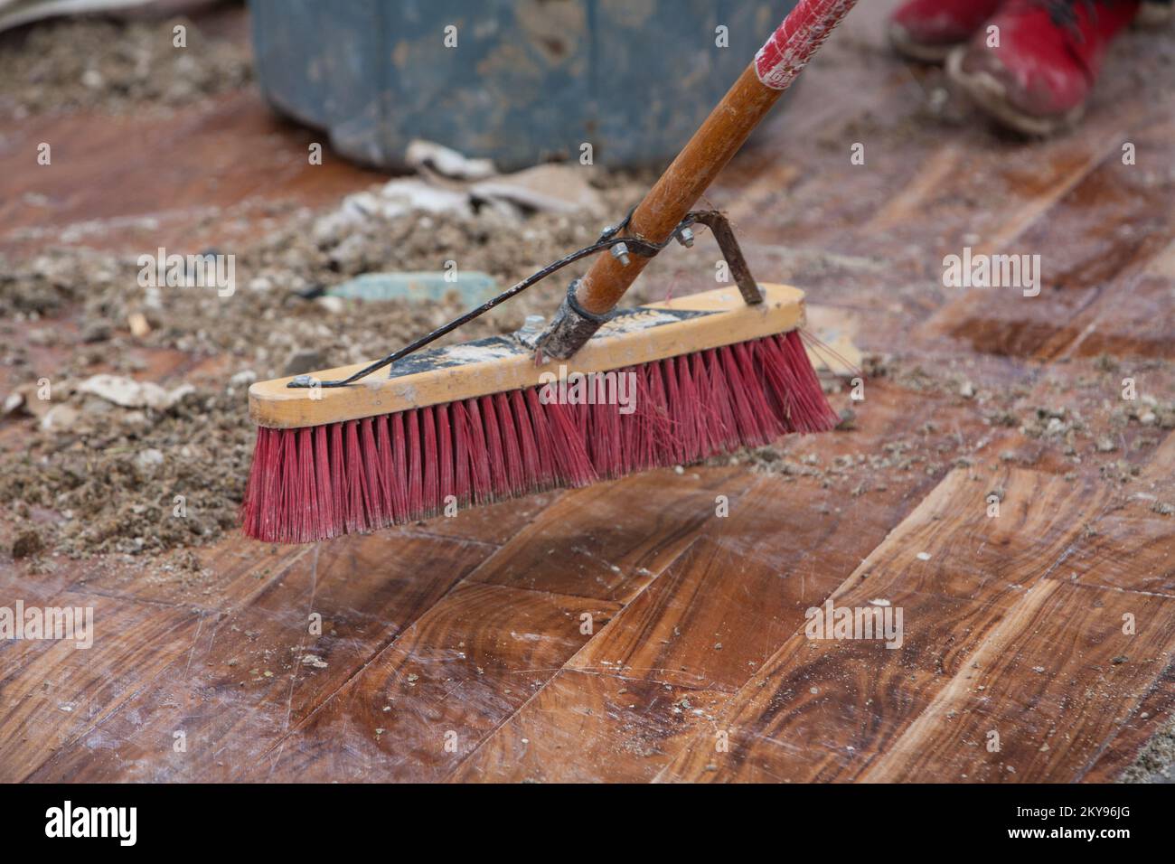 Mayflower, Ark., 17 mai 2014 – Un volontaire de l'équipe Rubicon ...