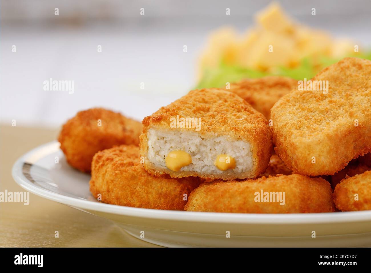 Nuggets De Poulet Mcdonalds Avant Cuisson