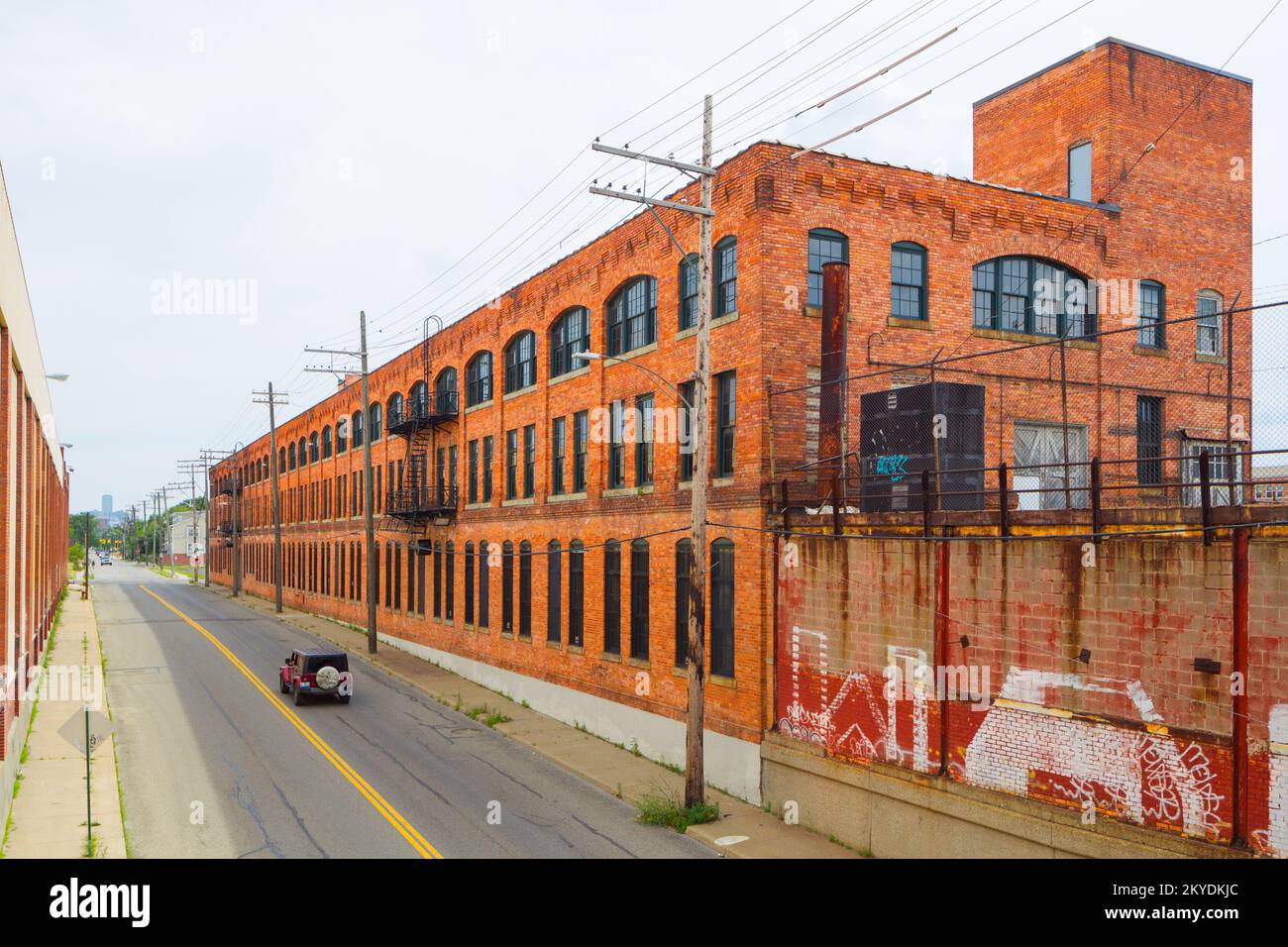 L'usine Ford Piquette 'Model T' dans le quartier historique industriel ...