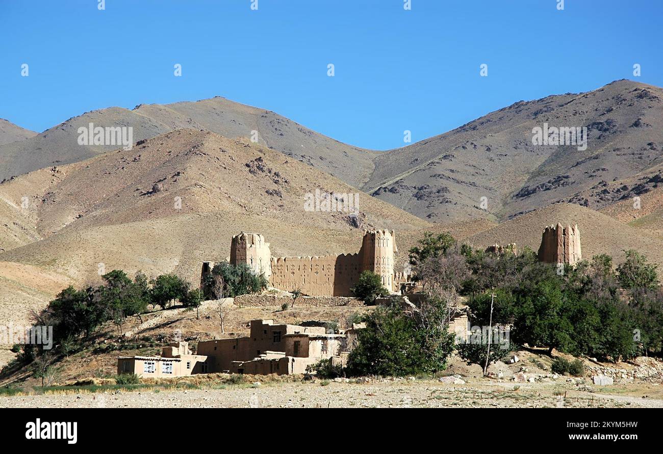 Forteresse SAR e Cheshma, Afghanistan. Cette ancienne forteresse se ...