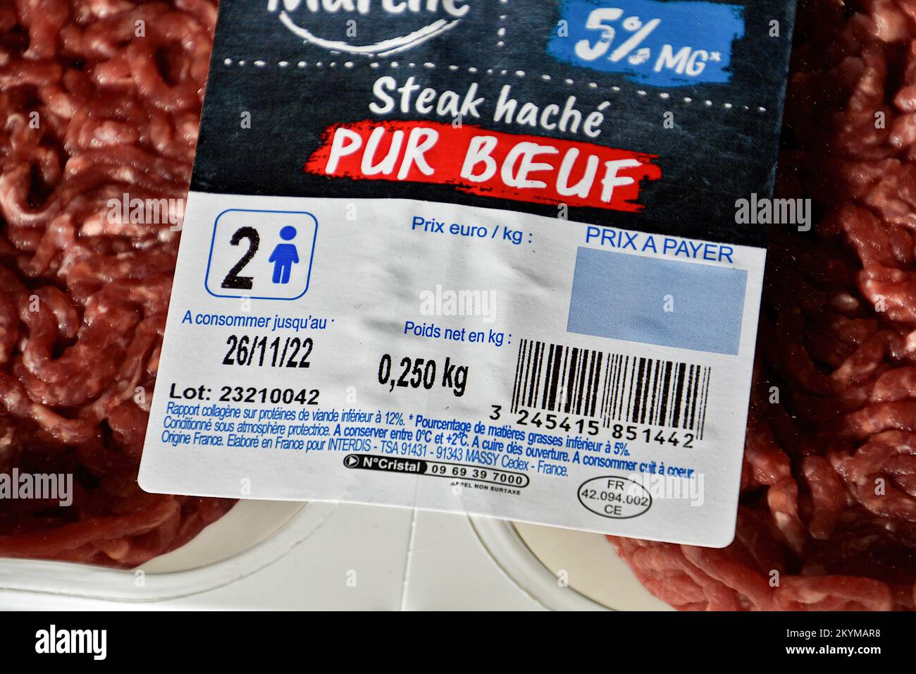 Prix de la viande kilo Banque de photographies et d’images à haute ...