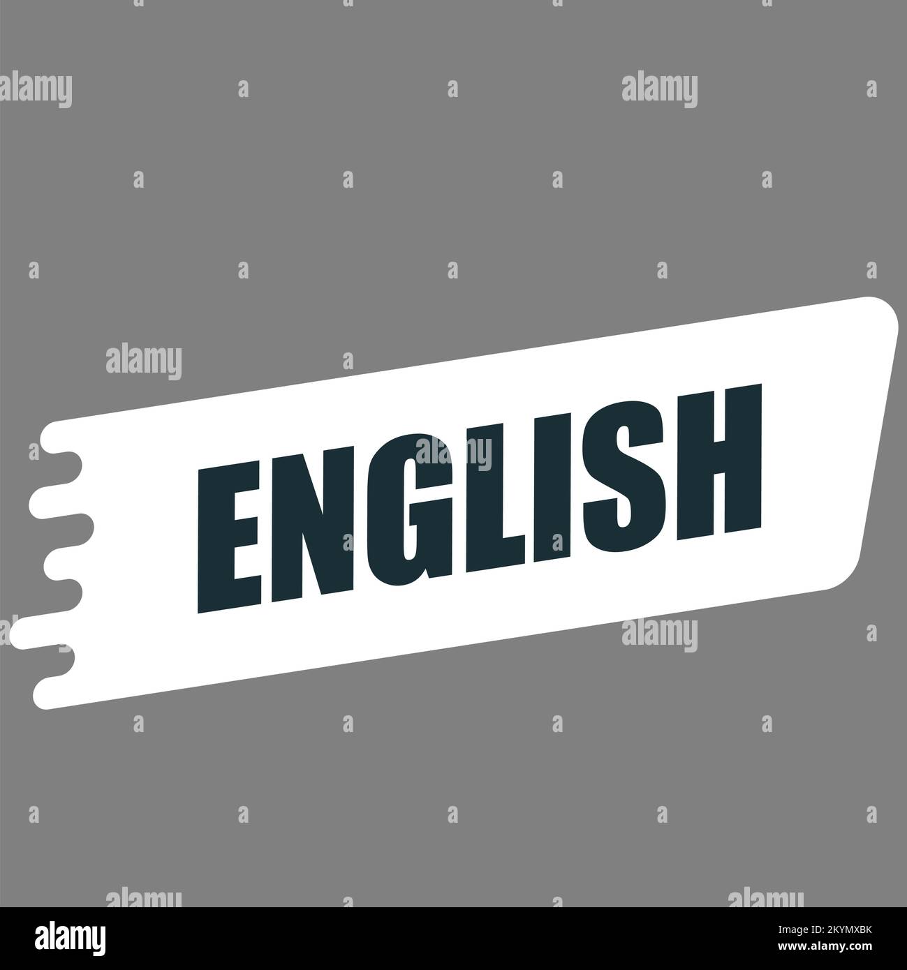 Examen anglais Banque d'images vectorielles - Alamy