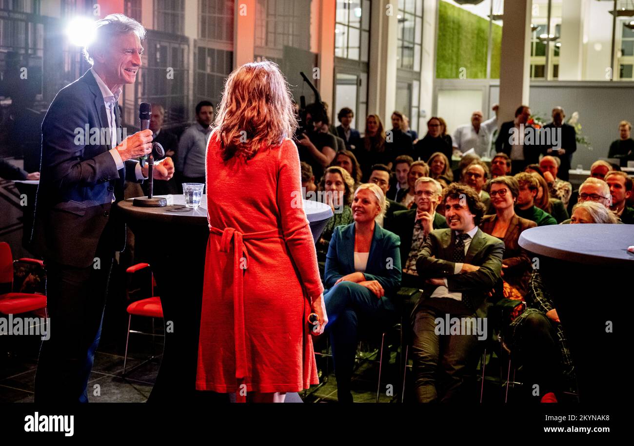 LA HAYE - Paul Rosenmöller, Mei Li vos Jesse Klaver et Attje Kuiken ...