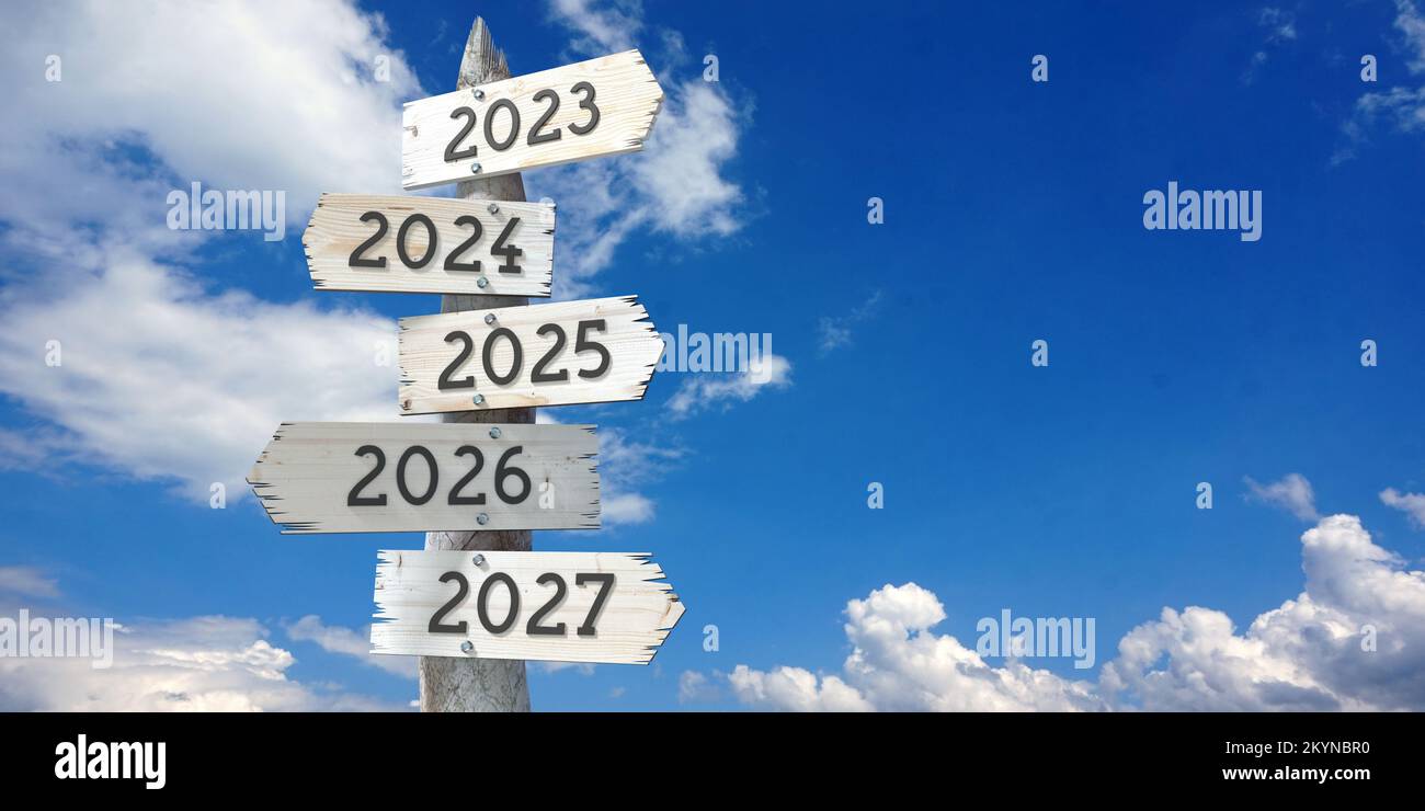Calendrier 2023 et 2024 et 2025 Banque de photographies et d’images à haute résolution - Alamy