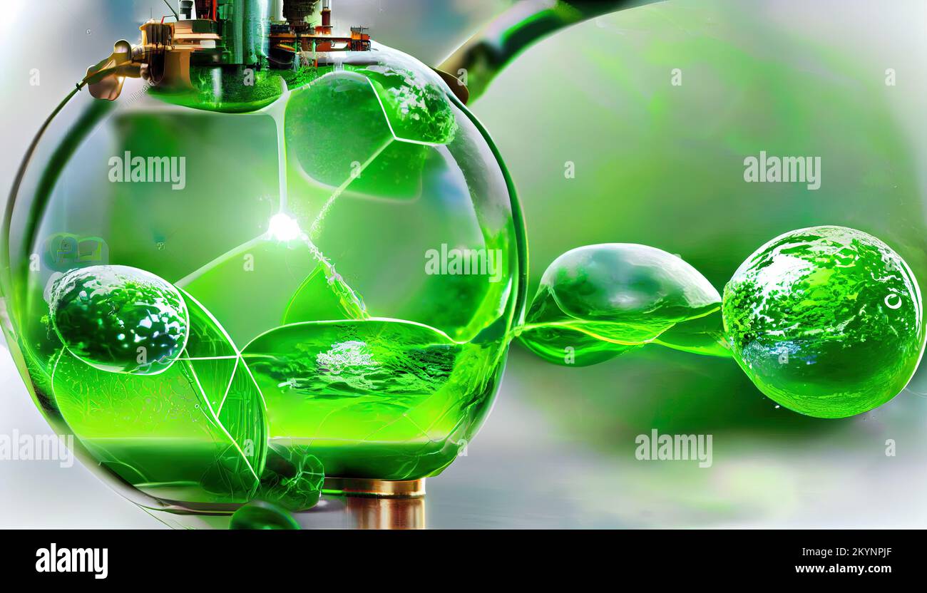 Hydrogen gas h2 molecule Banque de photographies et d’images à haute ...