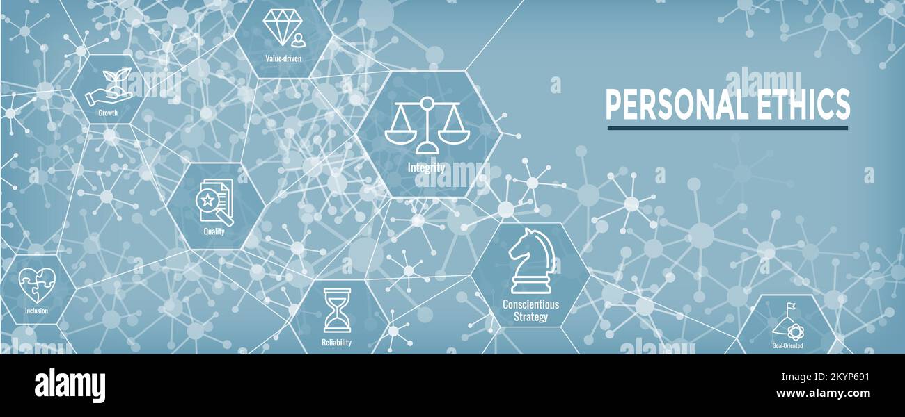 Éthique professionnelle et éthique de l'entreprise affichant l'icône ...
