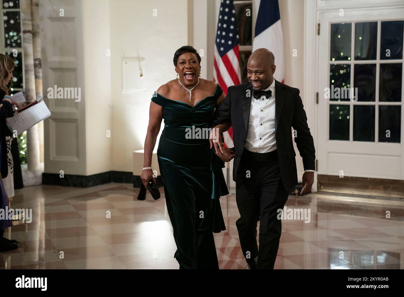 Washington, DC, États-Unis, 1 décembre 2022, Rebecca Pringle et Nathan ...