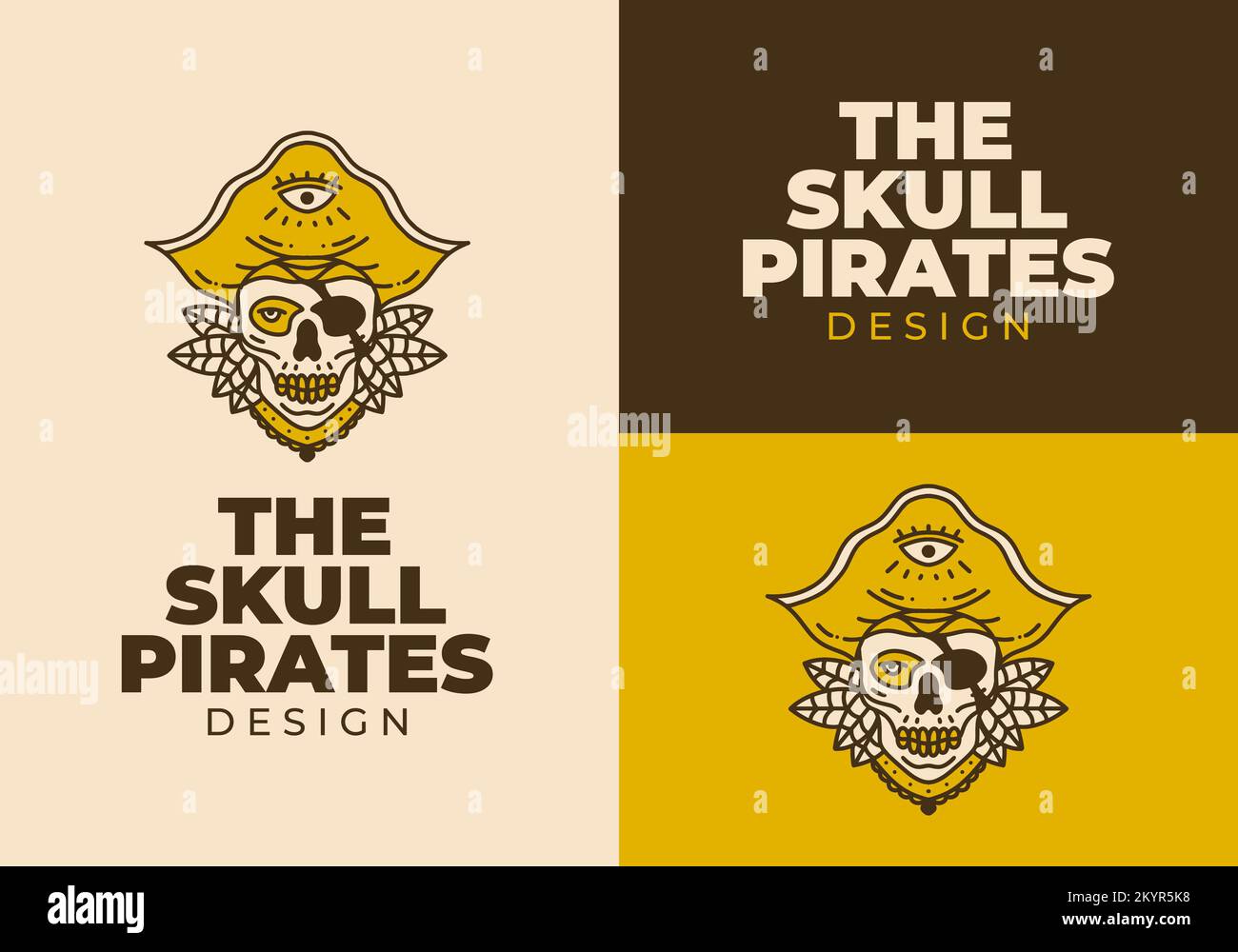 Matelot vintage drapeau Banque d'images vectorielles - Alamy