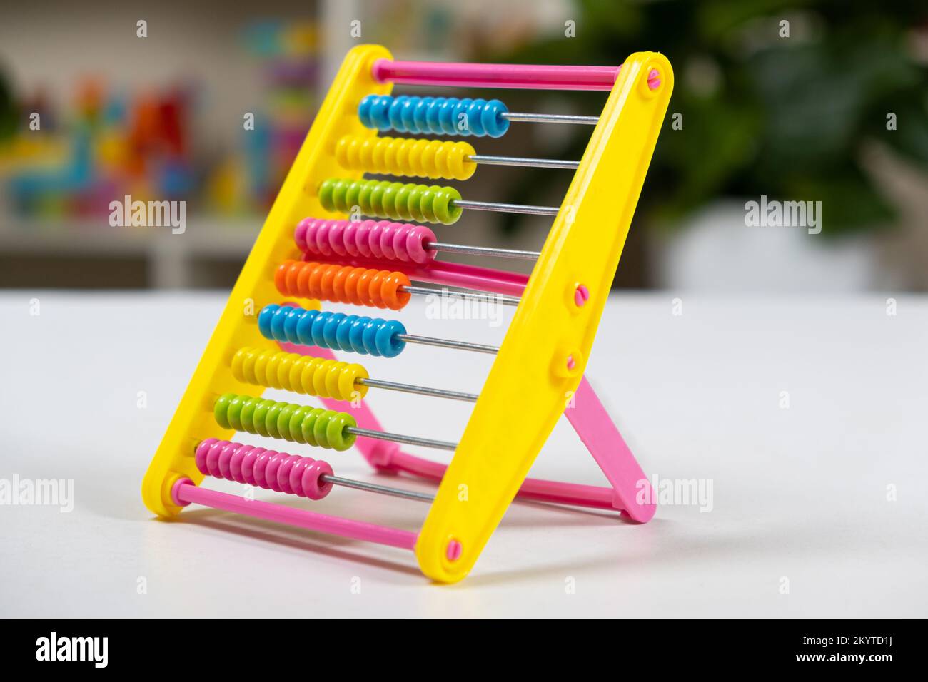 Tabla de números de aprendizaje para niños Banque de photographies et d ...