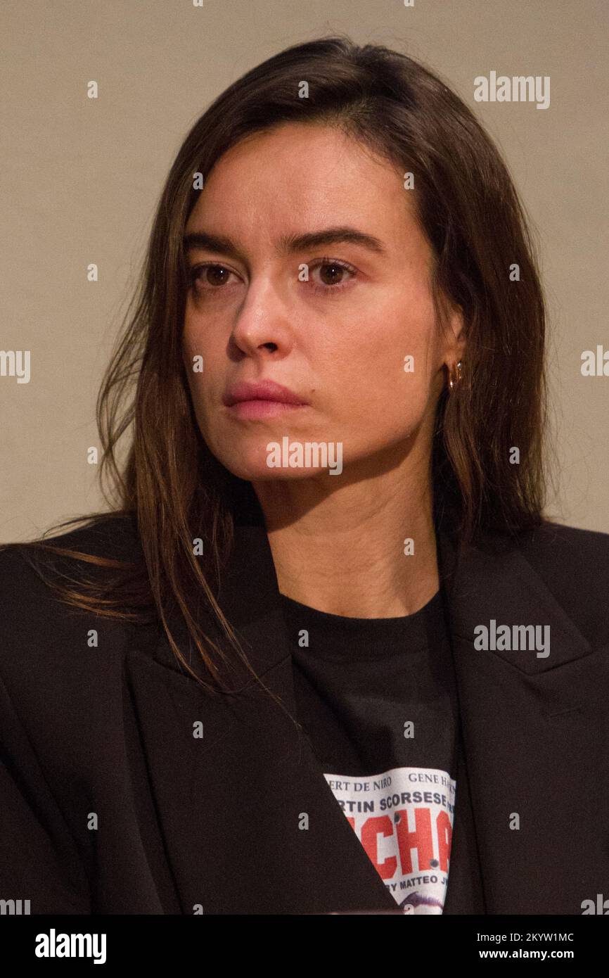 Turin, Italie. 2nd décembre 2022. L'actrice Kasia Smutniak conférence de presse pour 'Pantafa ...