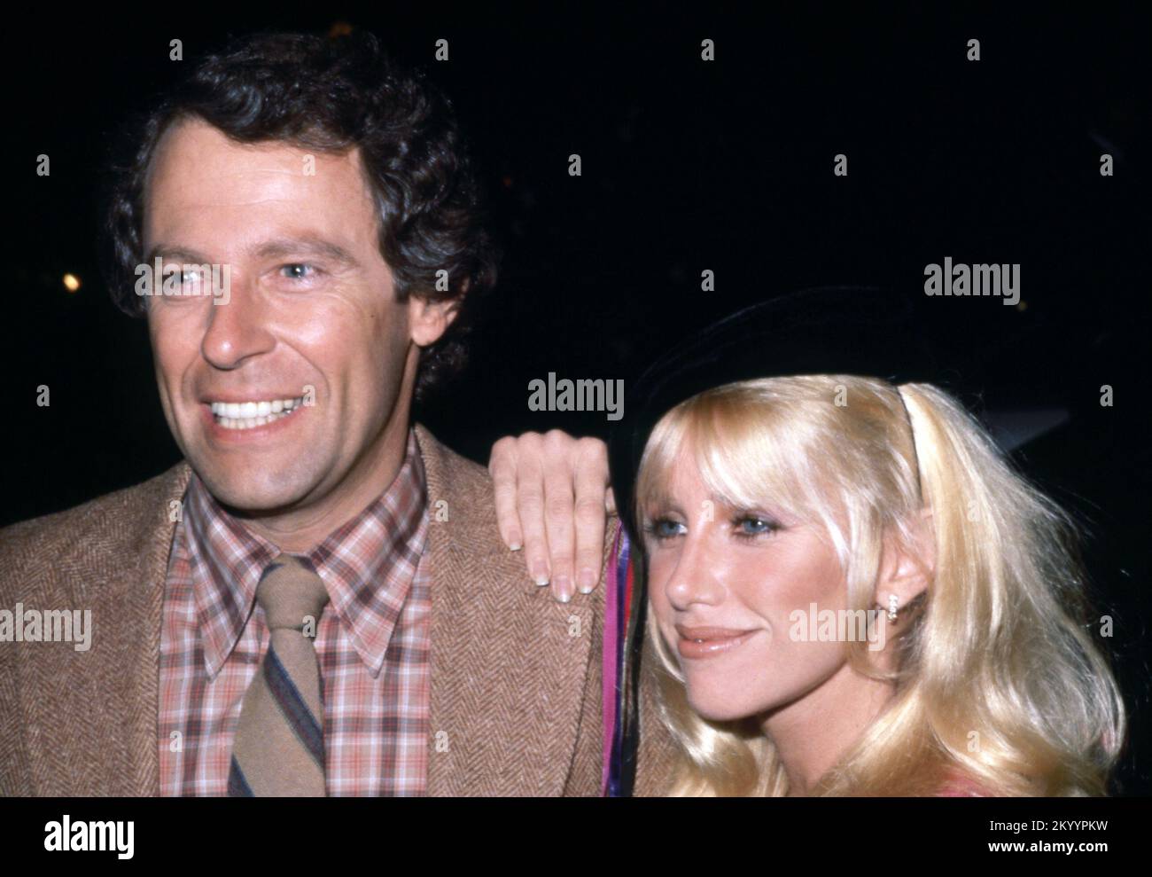 Suzanne Somers et Alan Hamel Circa années 1970. Crédit: Ralph Dominguez ...