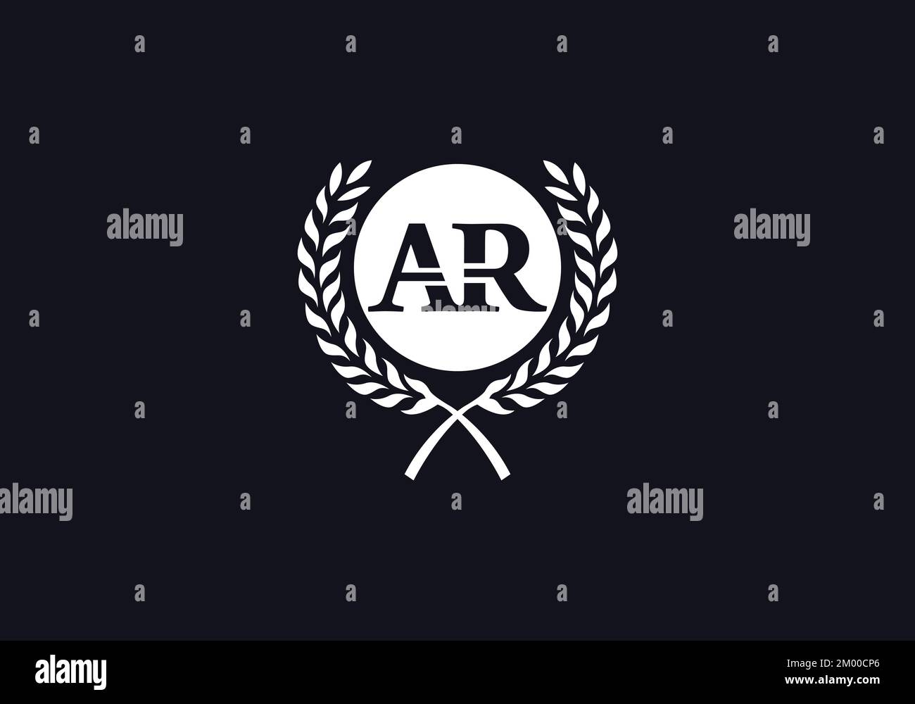 Ressources graphiques pour couronne de laurier Banque d'images vectorielles - Alamy