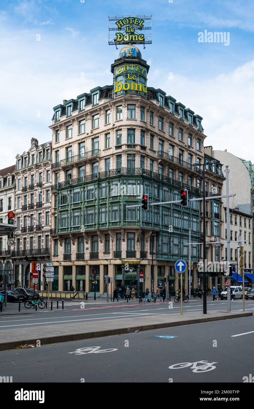 Vieille ville de Bruxelles, région de la capitale de Bruxelles ...