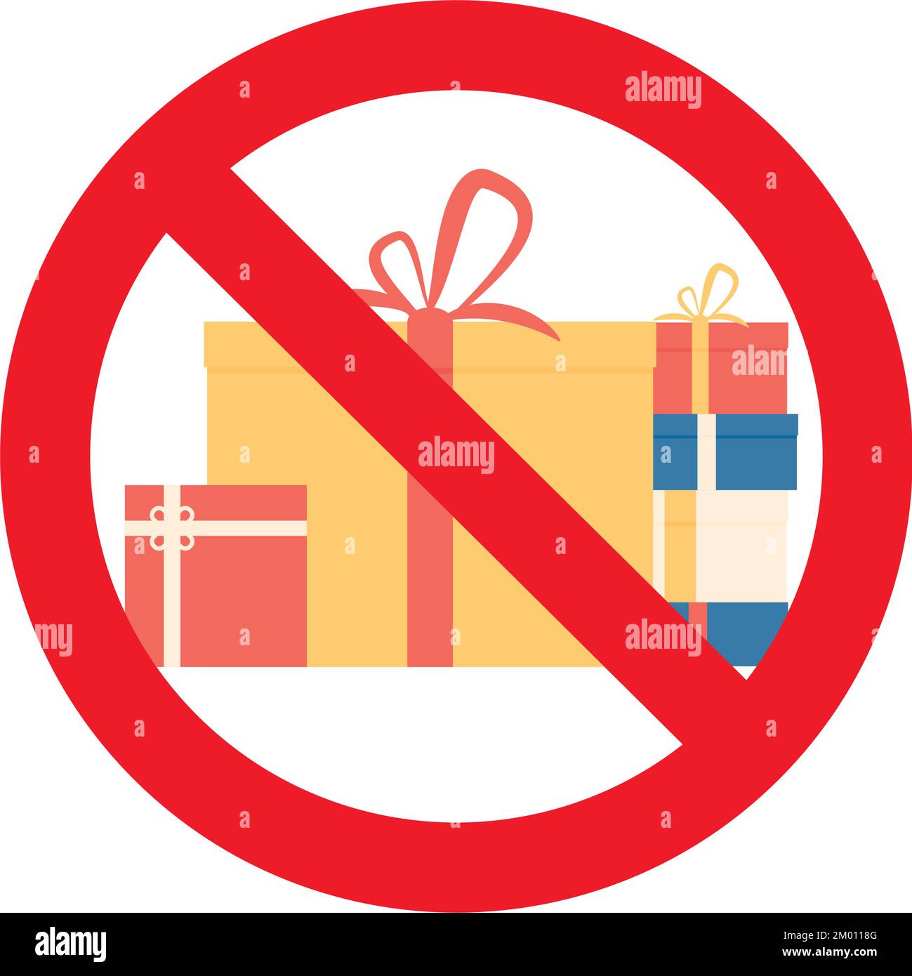 Pas de cadeau et de cadeau pour Noël ou anniversaire de vacances ...