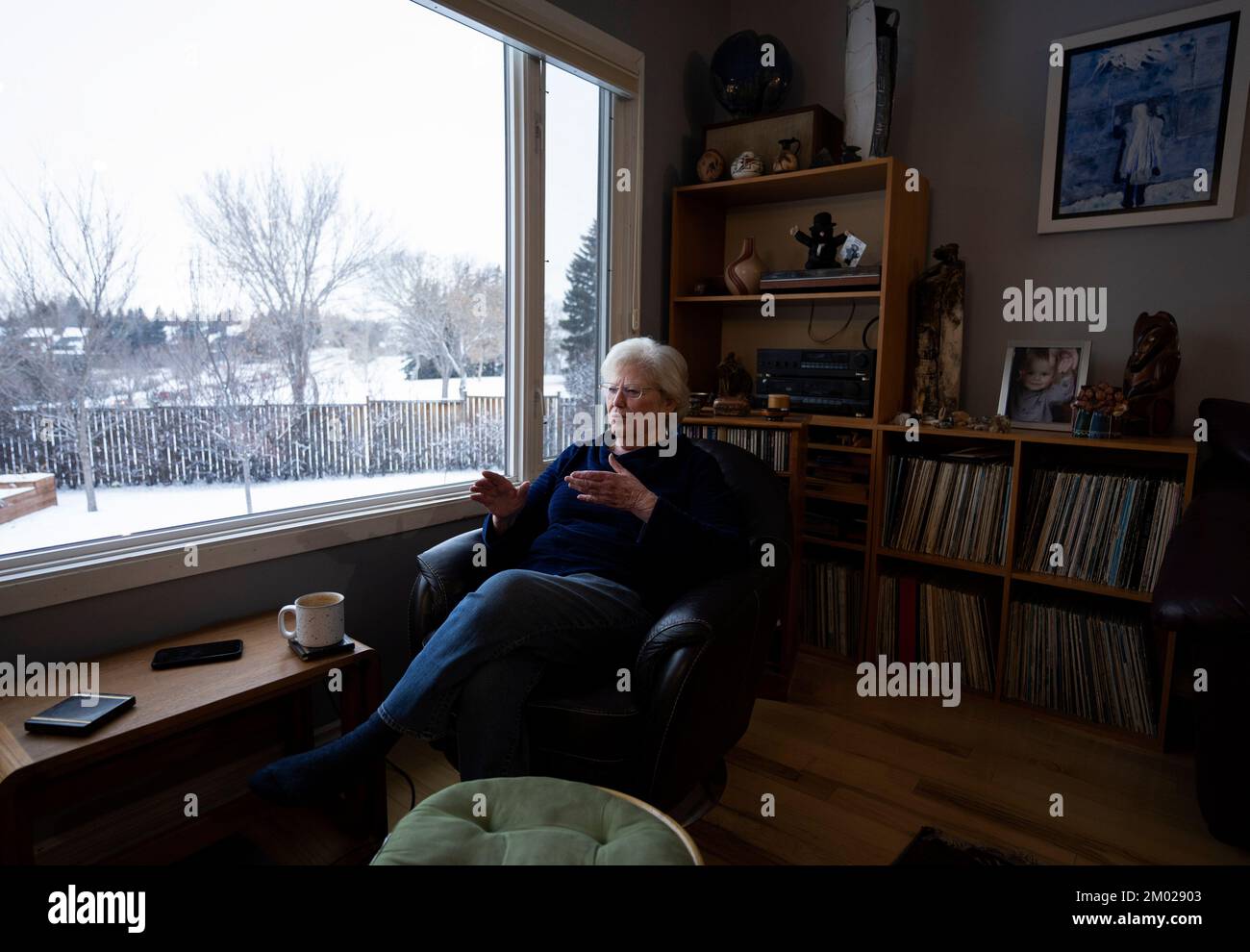 Betsy Jameson, professeure d'histoire à l'Université de Calgary, s ...