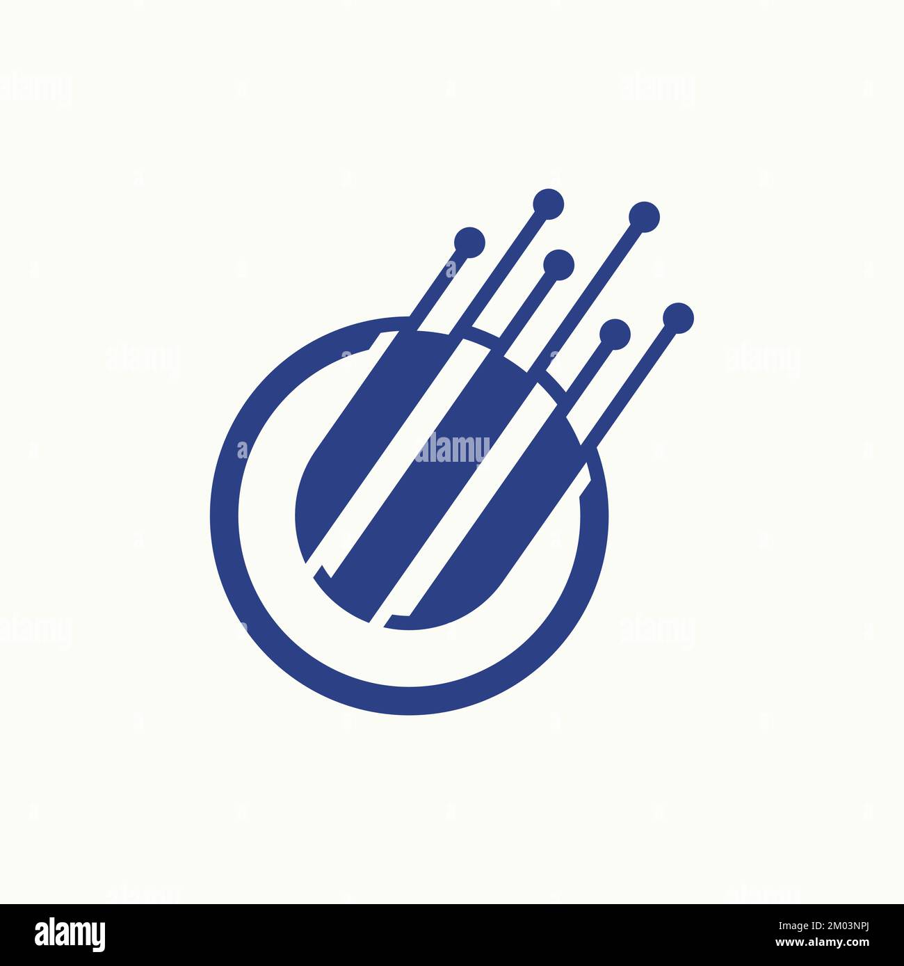 Fibre optique logo Banque de photographies et d’images à haute ...