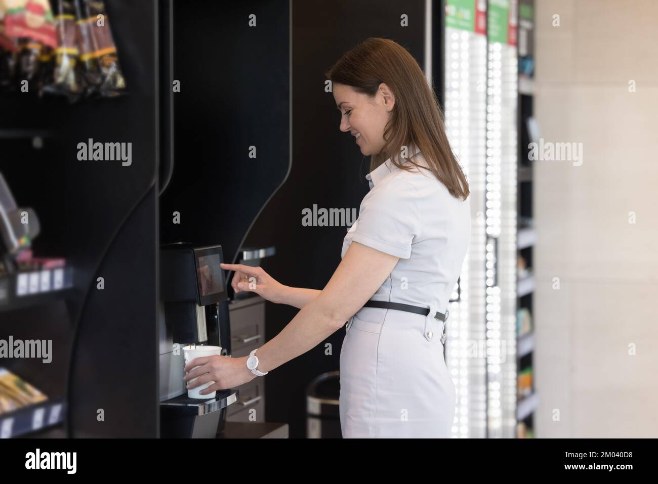 Self service tea and coffee Banque de photographies et d’images à haute ...