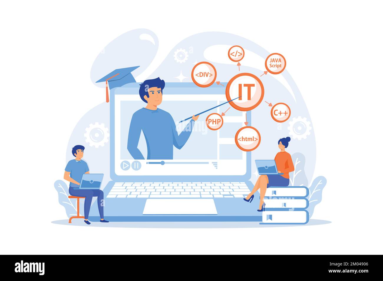 Programmation informatique Banque d'images vectorielles - Alamy